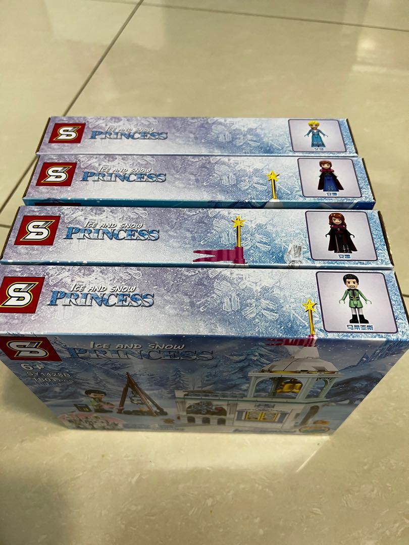 Frozen themed building blocks, Hobbies & Toys, Toys & Games on Carousell
