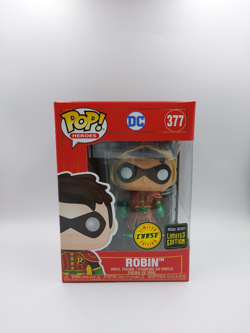 Funko Pop Robin DC Imperial Metallic Chase, Hobbies & Toys, Toys ...
