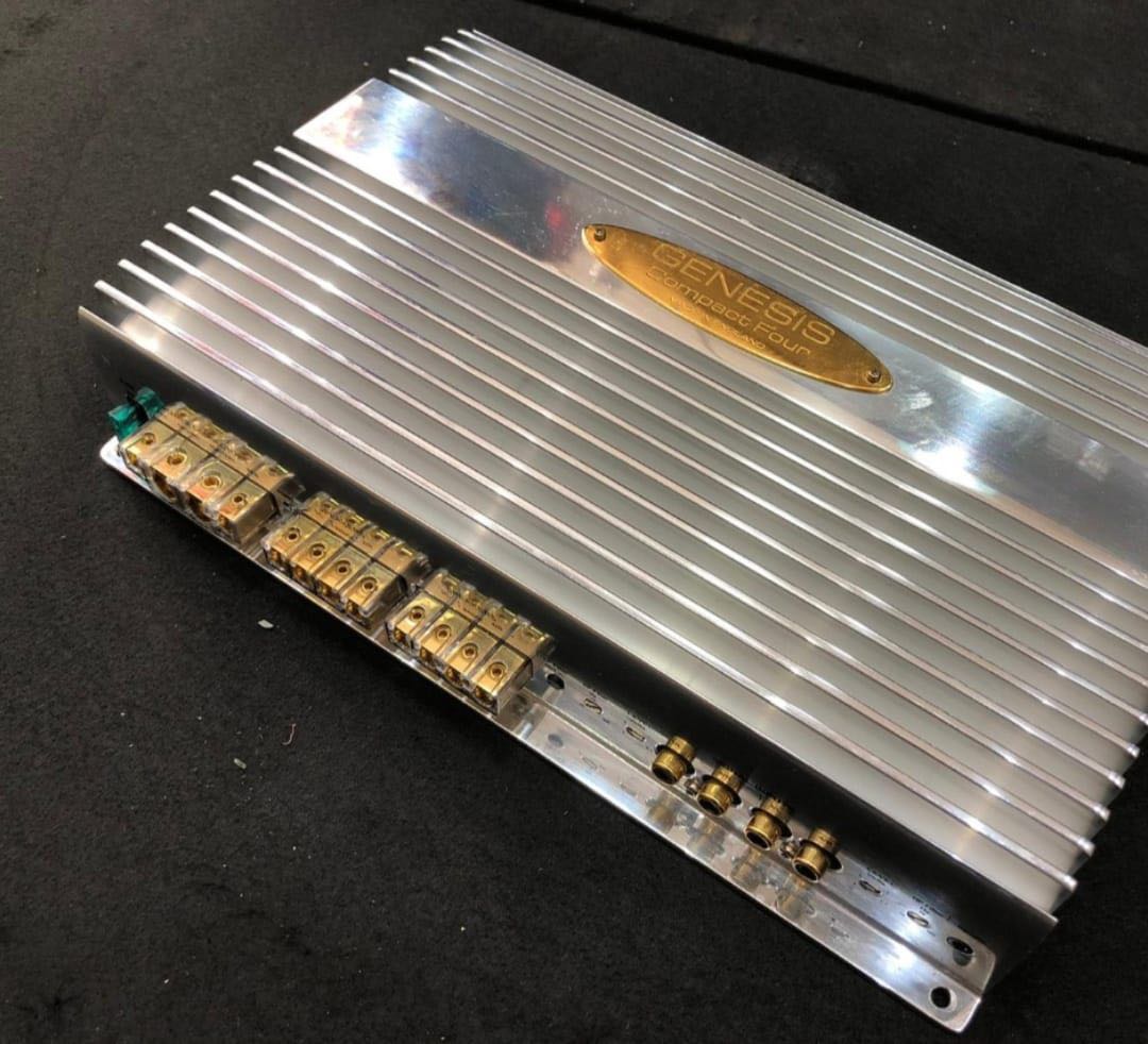 Genesis Compact 4 amplifier, Car Accessories, Accessories on Carousell