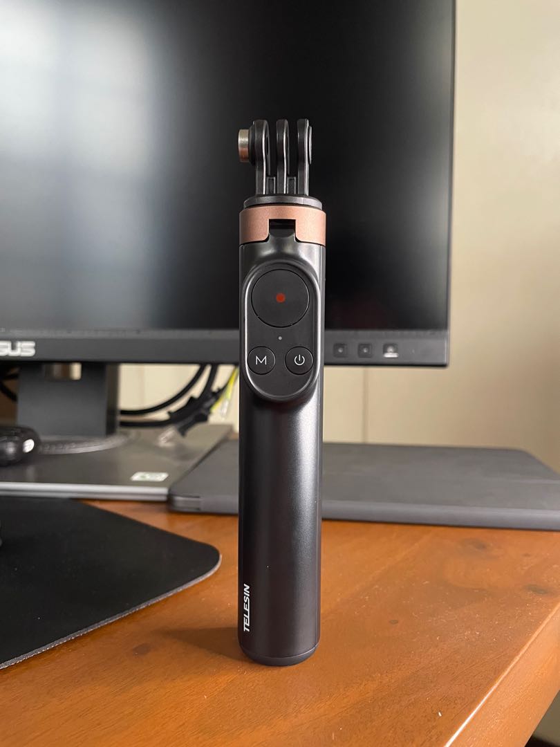 GoPro Hero 9/Hero 10 Vlog Selfie Stick with Remote, Photography ...