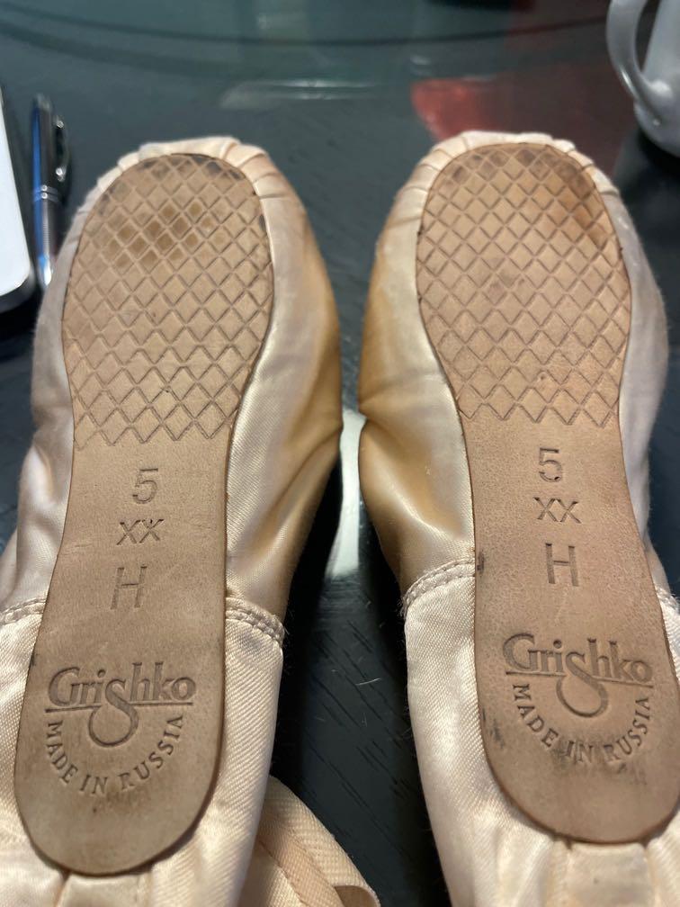 Grishko Pointe Shoe 5XX H, Women's Fashion, Footwear, Flats on Carousell