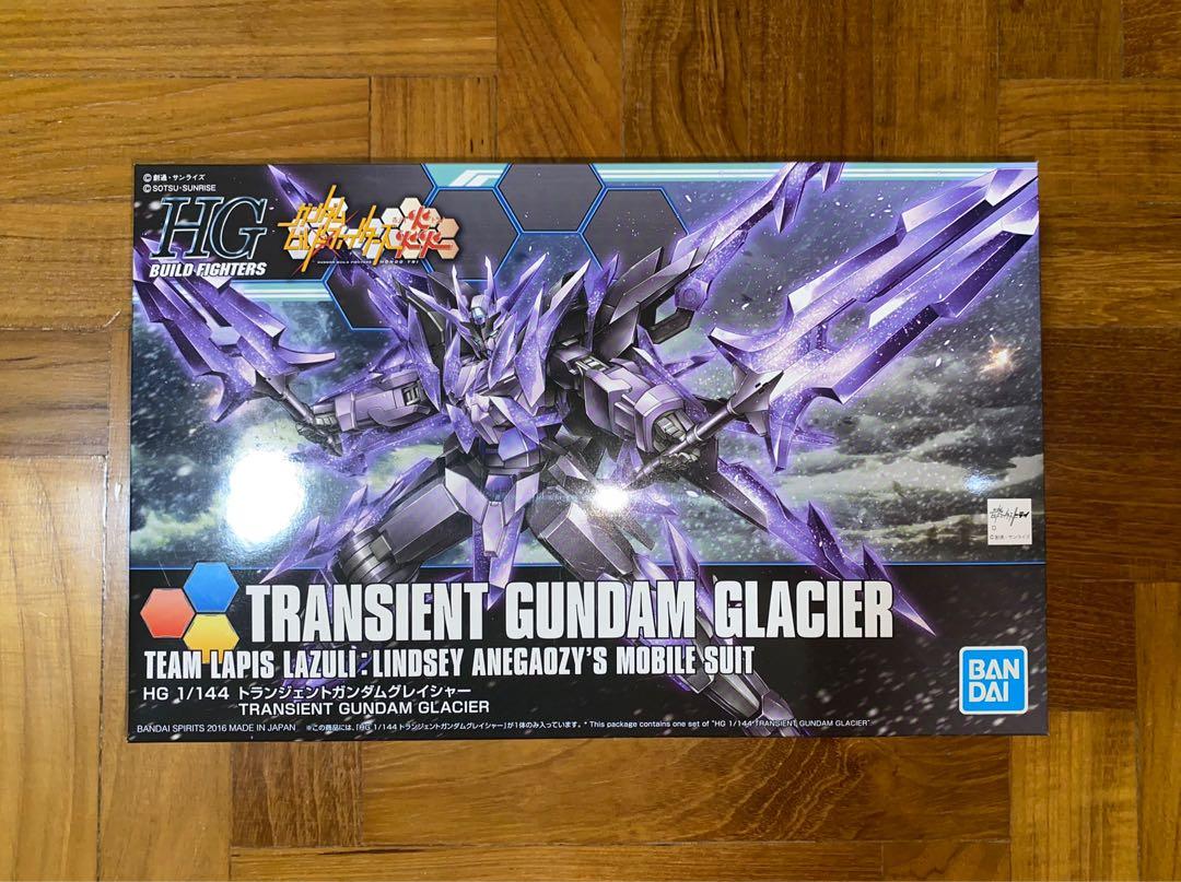 HGBF Transient Gundam Glacier HG Build Fighters Gunpla, Hobbies & Toys ...