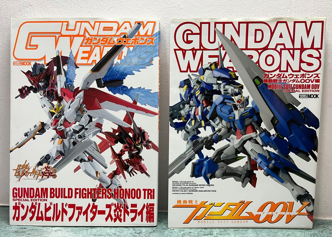 Hobby Japan Gundam Weapons - Gundam Build Fighters Honoo Tri and Gundam ...