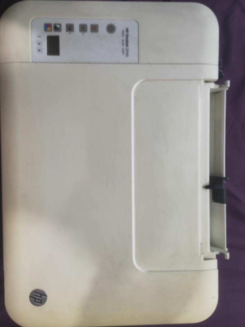 HP Deskjet 2540 All-in-one Series Color printer, Computers & Tech ...