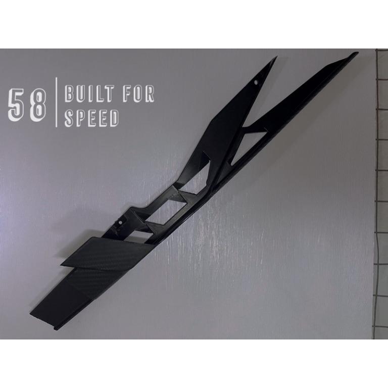 Arm chain cover Y15 / Y16 / SNIPER V1/V2/V3 *** black & carbon ...