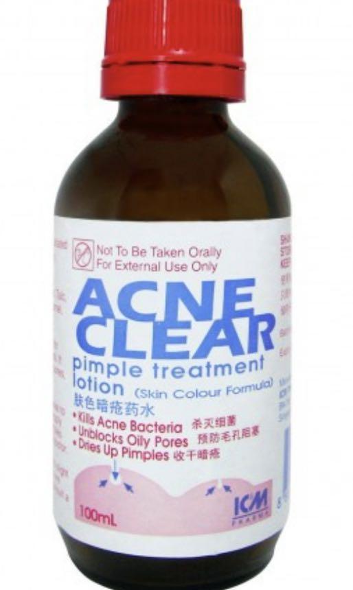 ICM Acne Clear Pimple Lotion, Beauty & Personal Care, Face, Face Care ...