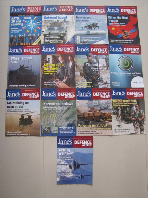 JANE'S DEFENCE MAGAZINES, Hobbies & Toys, Books & Magazines, Magazines ...