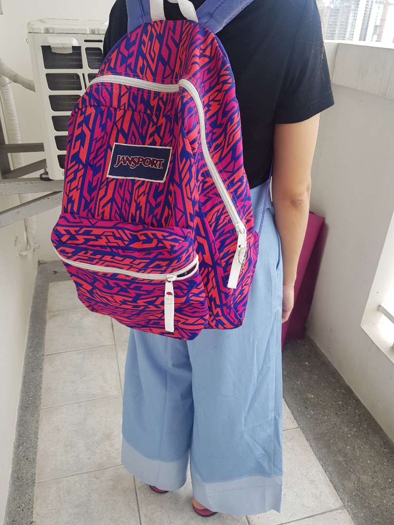 JANSPORT PRETTY PINK ORIGINAL, Women's Fashion, Bags & Wallets ...
