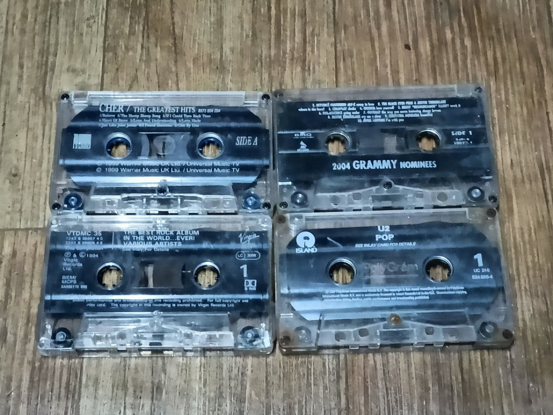 Kaset/Cassettes original English kaset tanpa inlay.., Hobbies & Toys ...