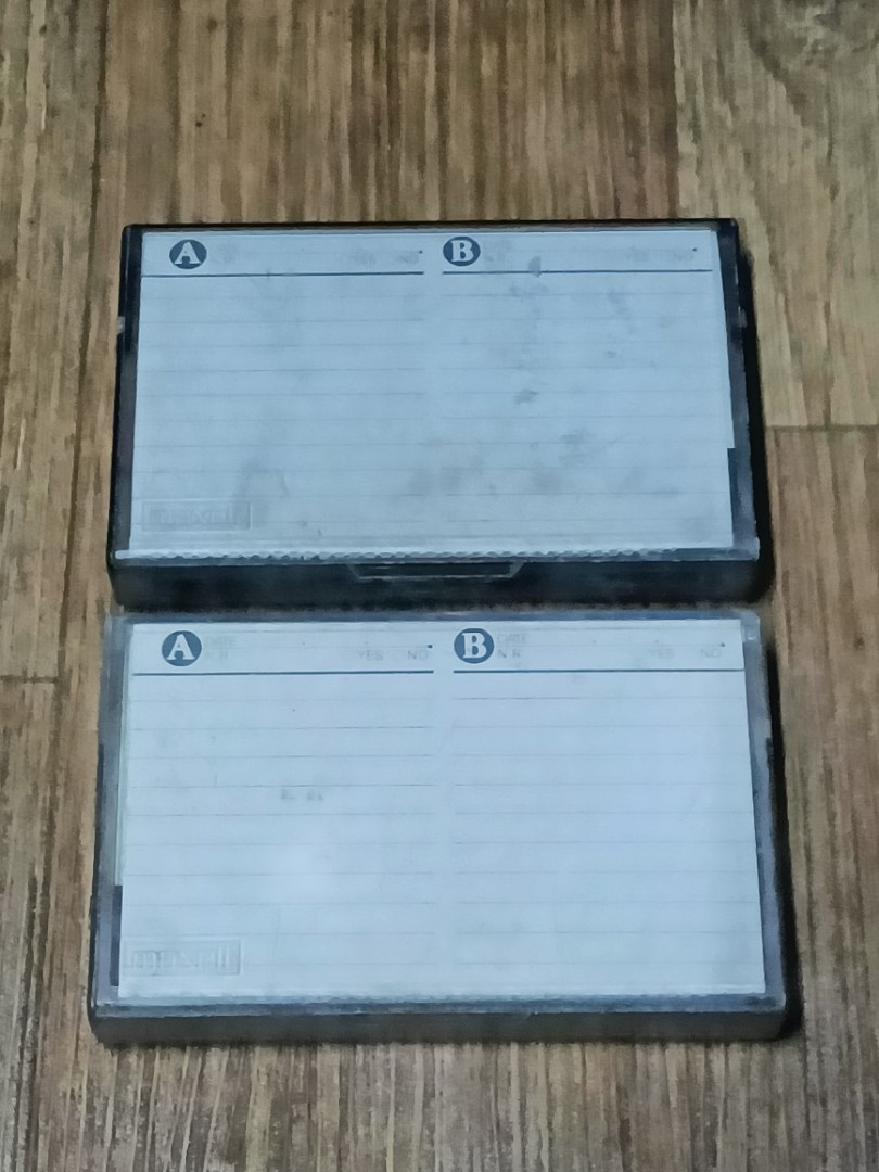 Kaset/Cassettes Rakaman digunakan.. Jenama maxell.., Hobbies & Toys ...