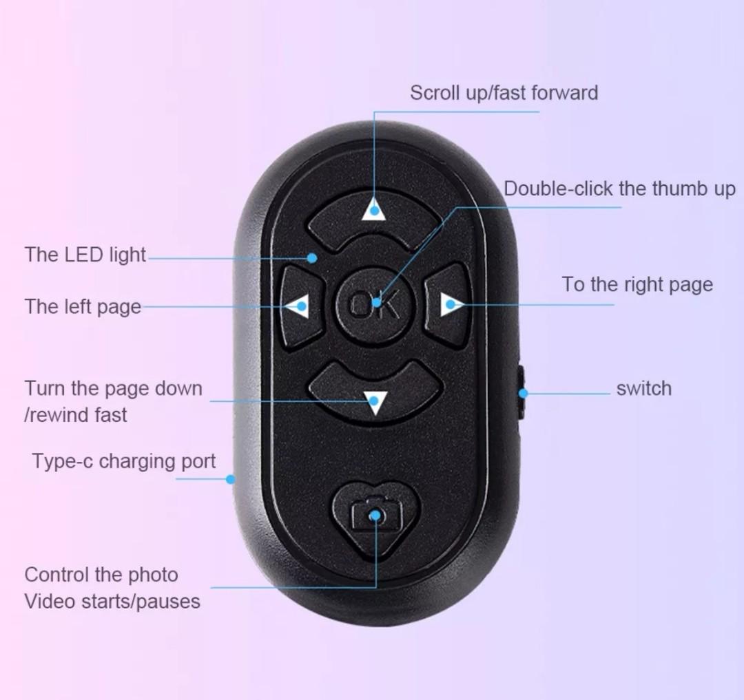 Latest version Type-C Universal Bluetooth compatible remote control ...