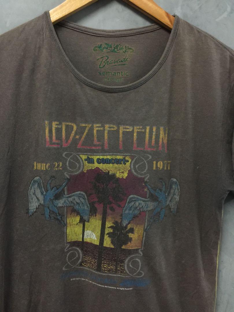 Led Zeppelin x Semantic Design, Men's Fashion, Tops & Sets, Tshirts ...