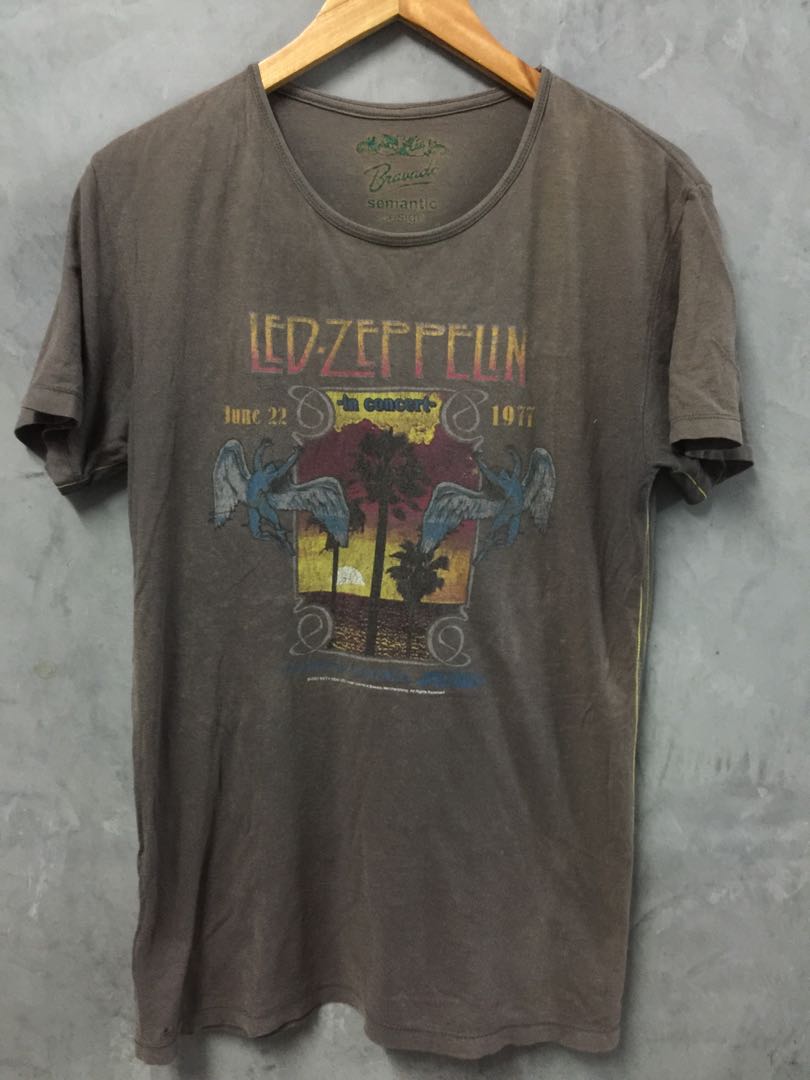 Led Zeppelin x Semantic Design, Men's Fashion, Tops & Sets, Tshirts ...