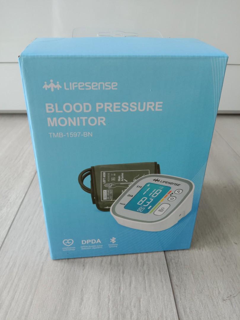 Lifesense Blood Pressure Monitor, Health & Nutrition, Health Monitors ...
