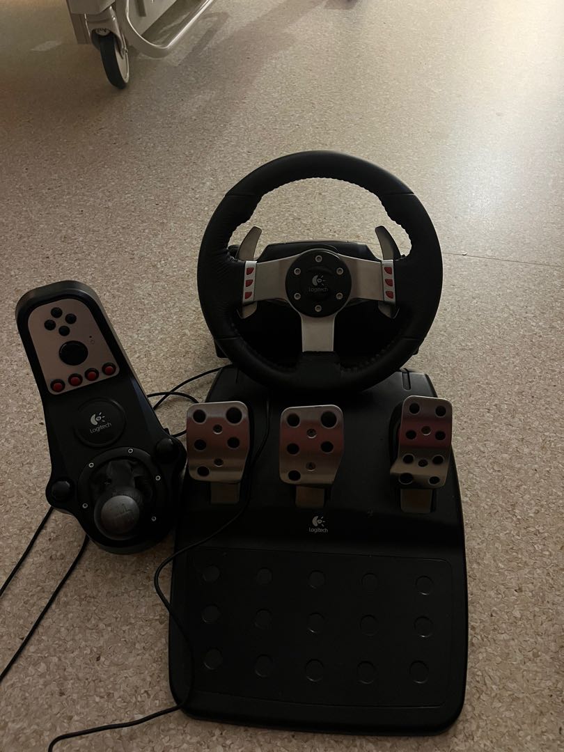 Logitech G27, Video Gaming, Gaming Accessories, Controllers on Carousell