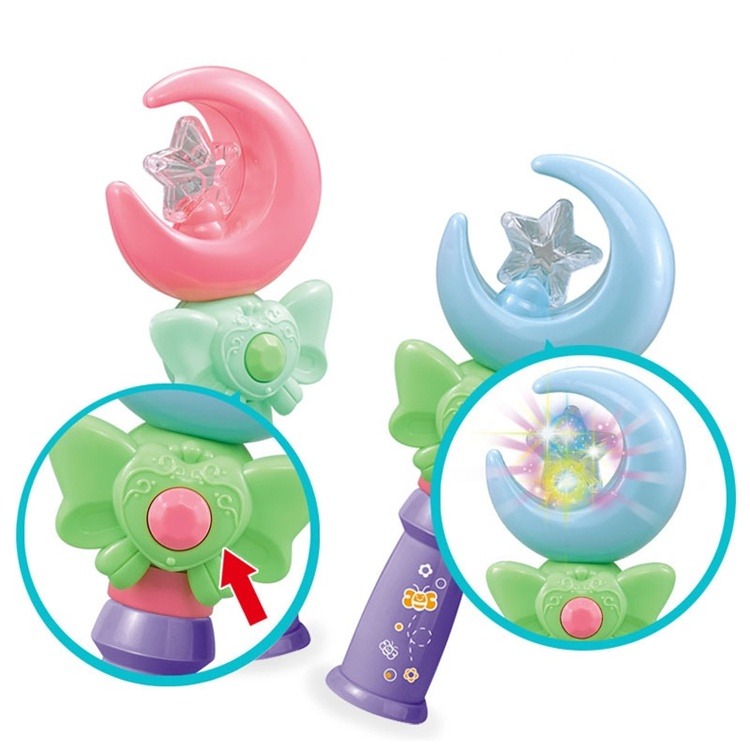 Magic Wand Candy Moon and Star Design With Different Color - IT1809 ...