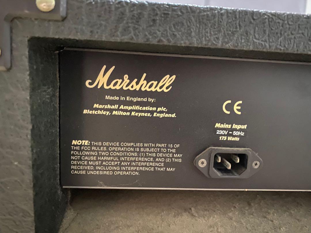 Marshall AVT 100 Valvestate 2000, Hobbies & Toys, Music & Media ...