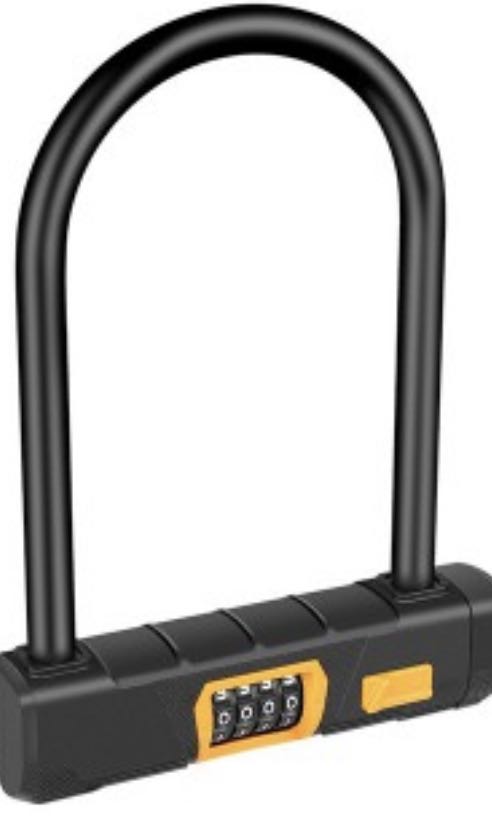 Metal lock (black, Everything Else on Carousell