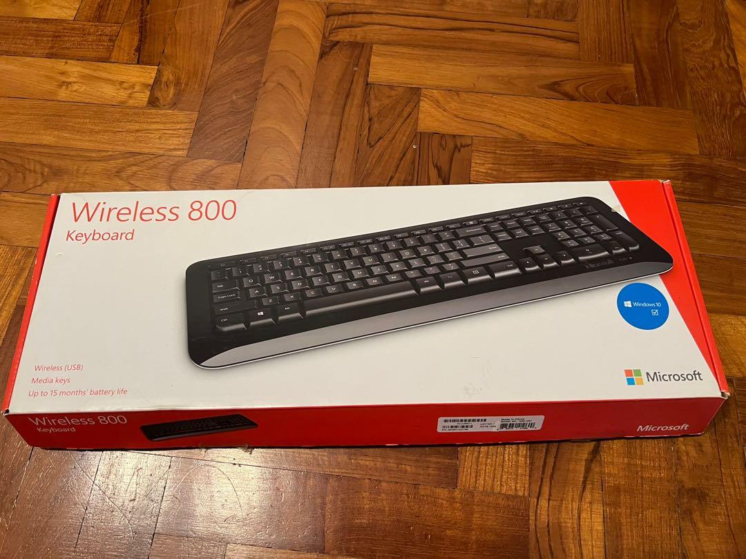 Microsoft Wireless 800 Keyboard, Computers & Tech, Parts & Accessories ...