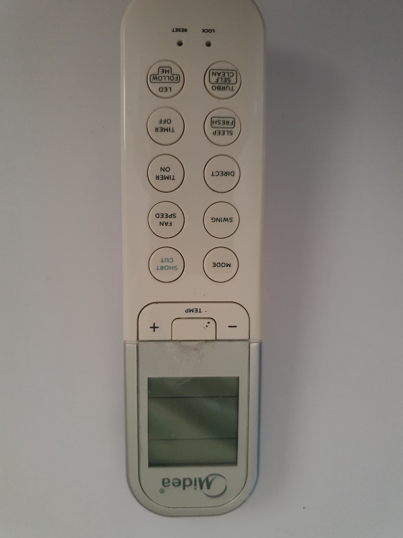 Midea Aircon Remote Controller for model (M30A21CDNI/MS9A109CRNIQC4 ...