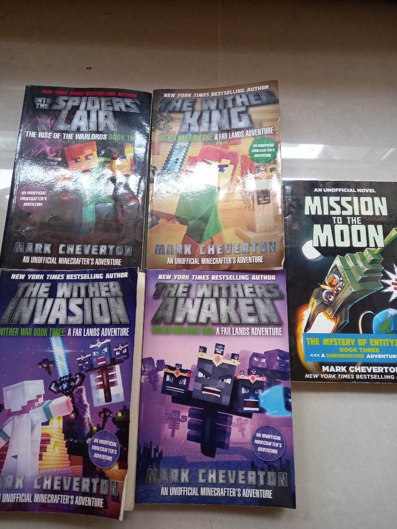 Minecraft adventure series, Hobbies & Toys, Books & Magazines, Fiction ...