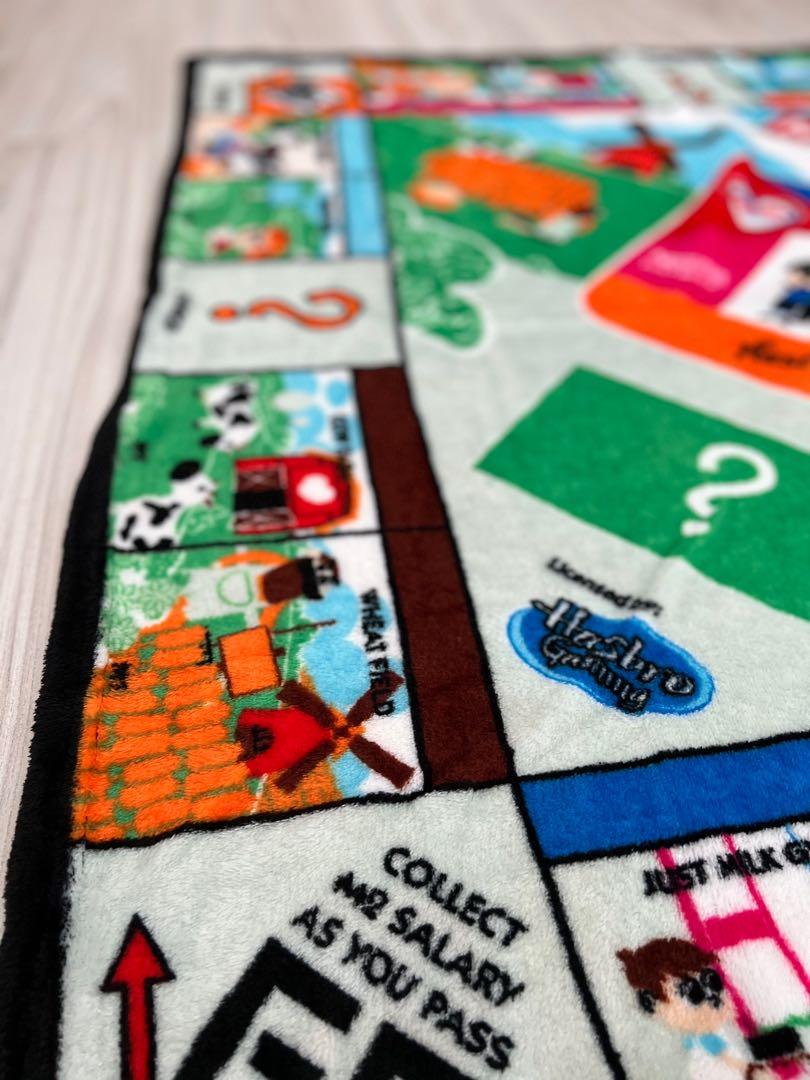 Monopoly Junior blanket, Furniture & Home Living, Home Decor, Cushions ...