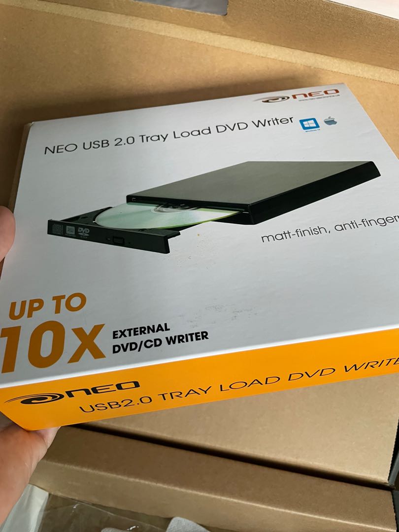 NEO USB 2.0 TRAY LOAD DVD WRITER, Computers & Tech, Parts & Accessories ...