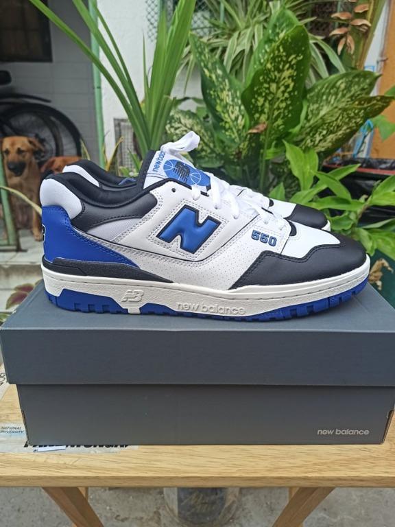 New Balance 550 White Royal Blue, Men's Fashion, Footwear, Sneakers on ...