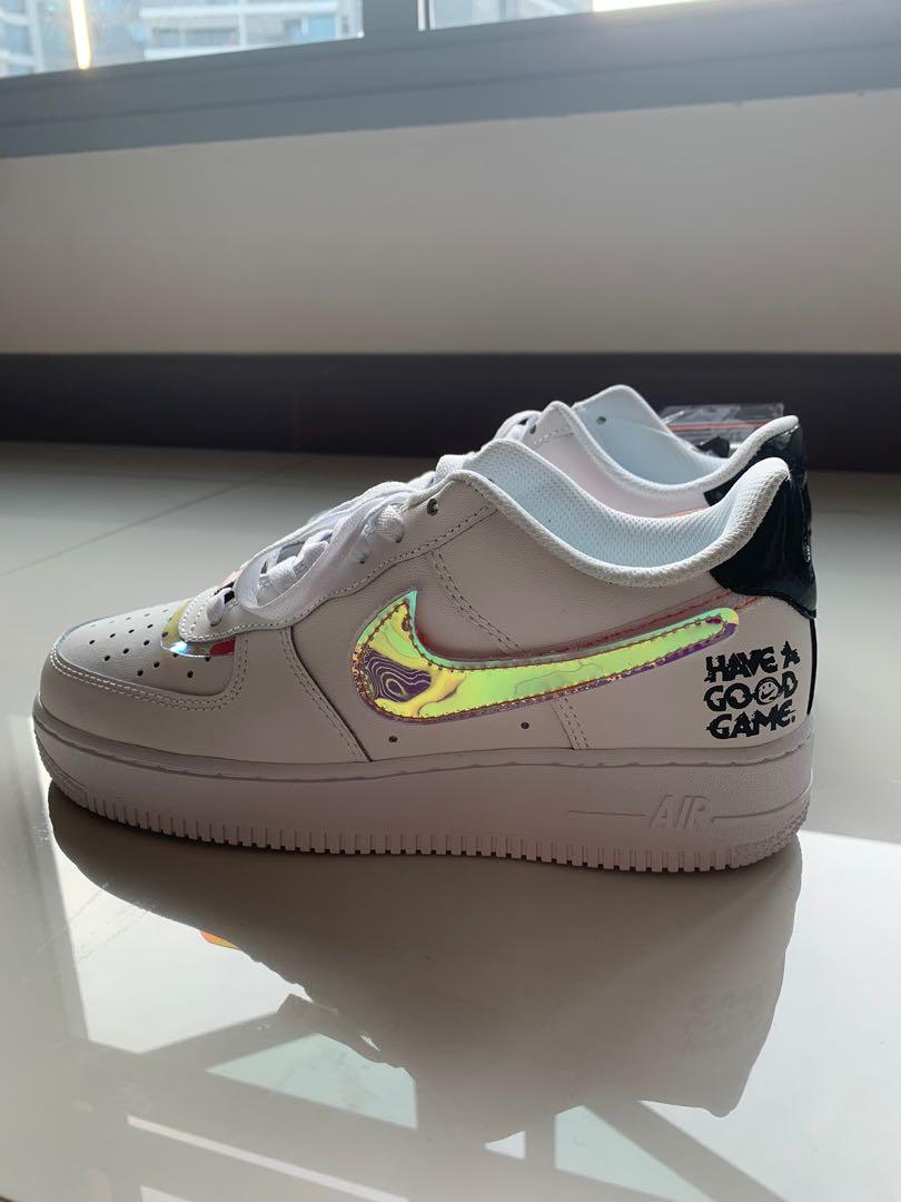 Nike AF1 Have a good game, Women's Fashion, Footwear, Sneakers on Carousell