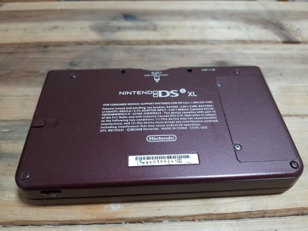 Nintendo DSI XL (Burgundy Red), Video Gaming, Video Game Consoles ...