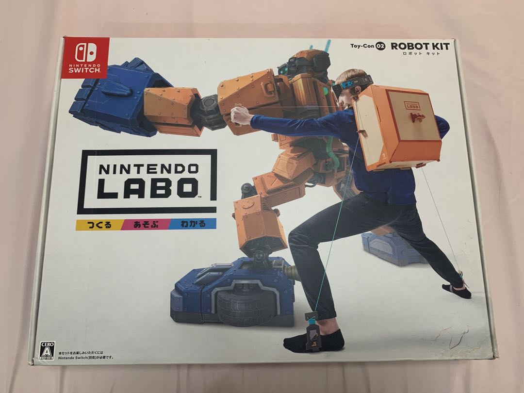 Nintendo Switch game Labo Robot Kit X super mario odyssey X zelda X ...