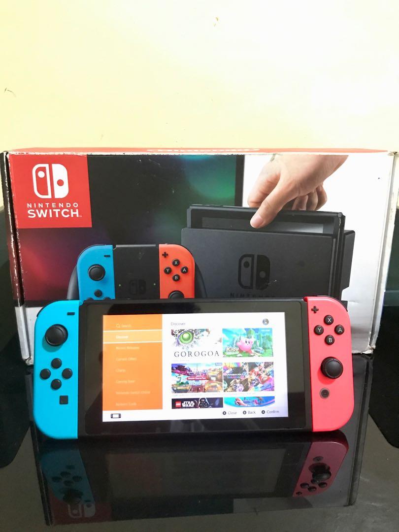 Nintendo switch v1 unpatched, Video Gaming, Video Game Consoles ...
