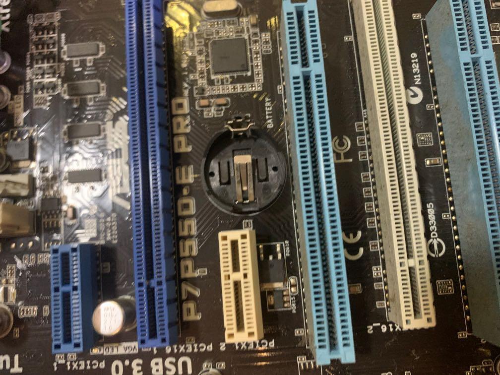 P7P550 - E PRO Motherboard With Intel I5 750, Computers & Tech, Parts ...