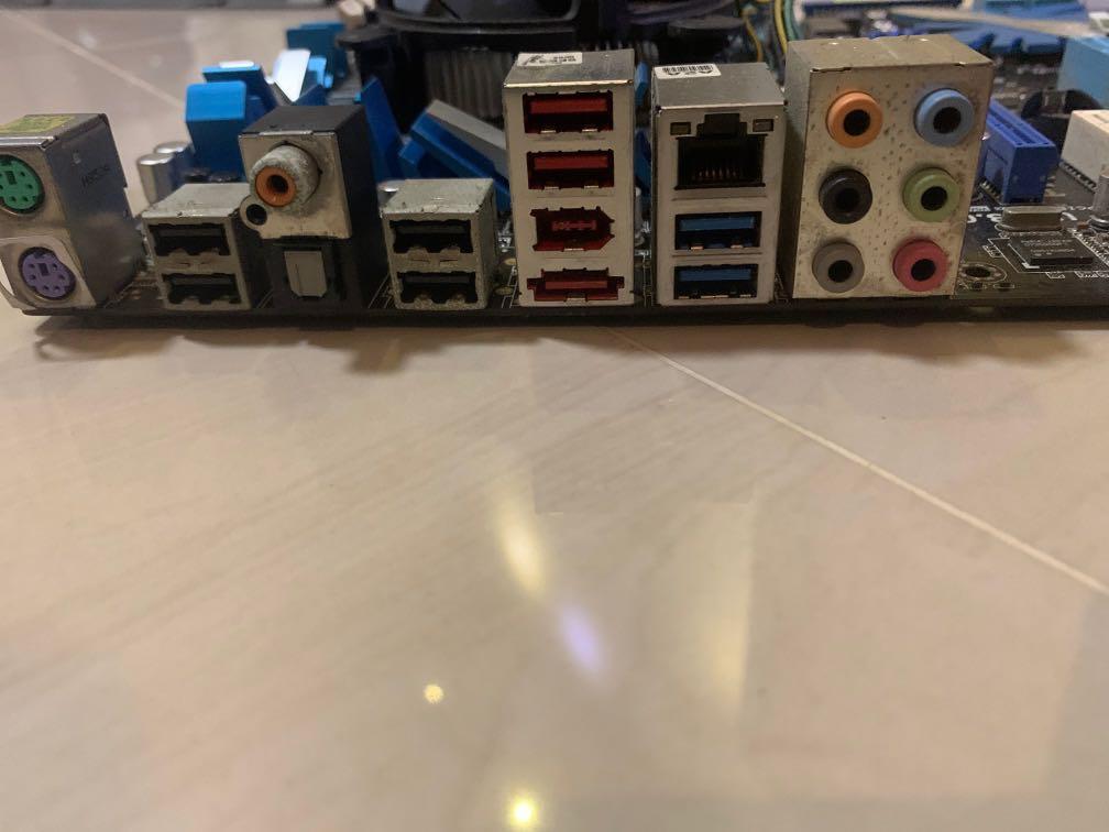 P7P550 - E PRO Motherboard With Intel I5 750, Computers & Tech, Parts ...