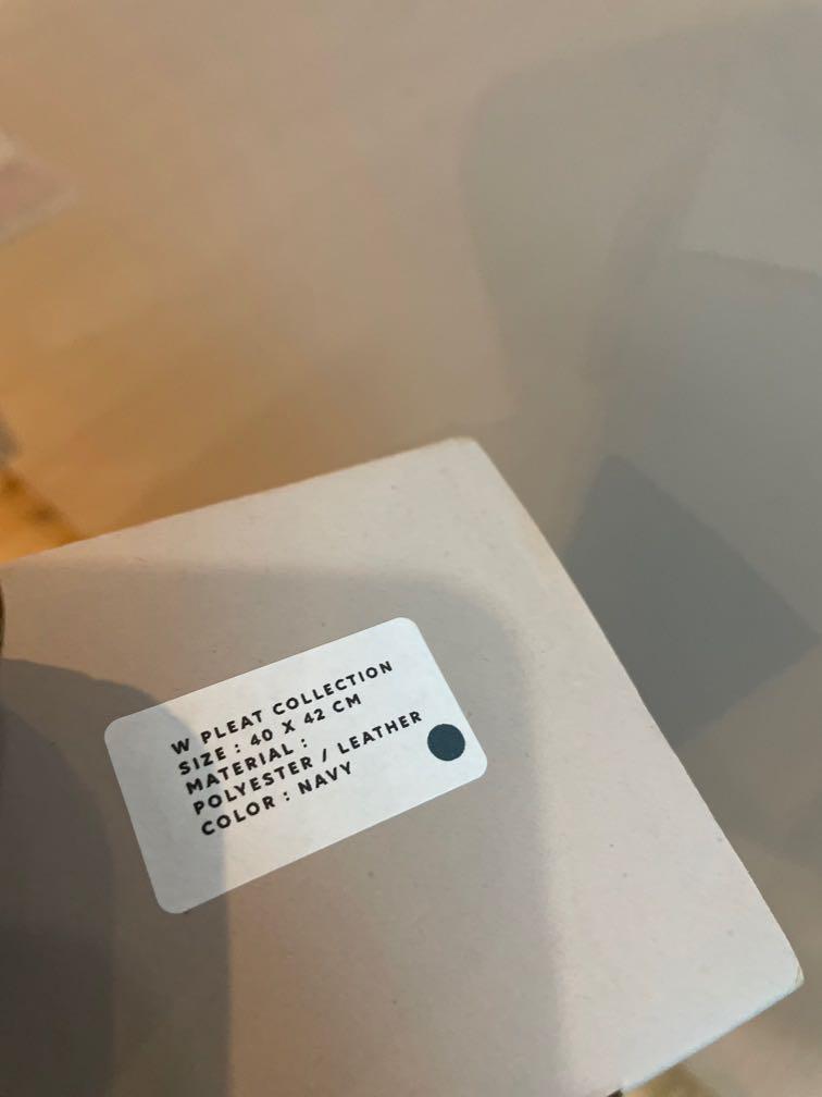 Pavi studio W Pleat Bag, Women's Fashion, Bags & Wallets, Shoulder Bags ...