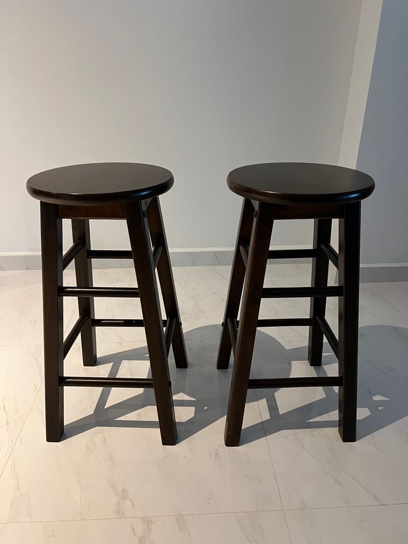 Picket & Rail Bar Stools, Furniture & Home Living, Furniture, Chairs on ...