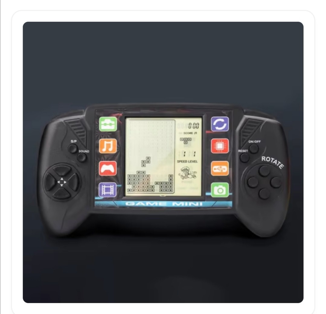 Pocket Handheld Video Game Console 3.5in LCD Mini Portable Brick Game ...