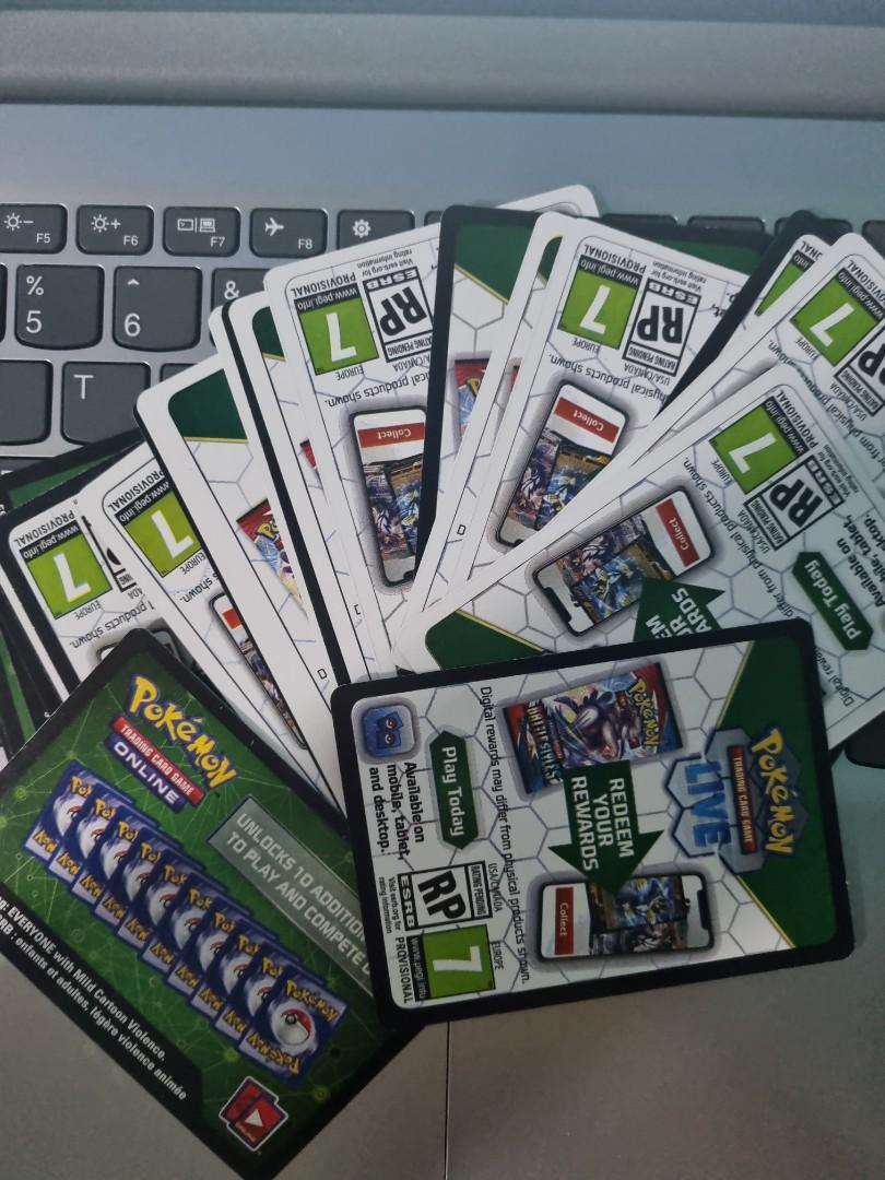 Pokemon code card, Hobbies & Toys, Toys & Games on Carousell
