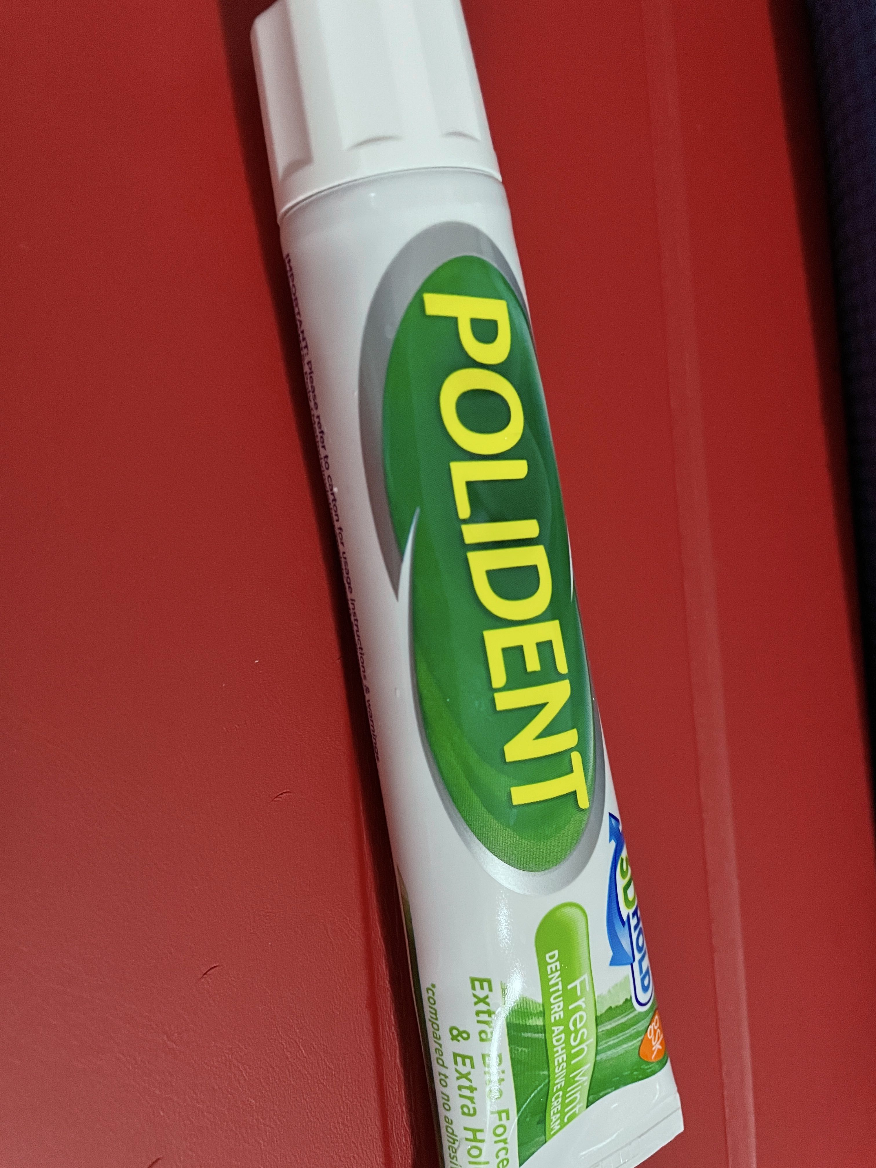 Polident - Denture Adhesive cream, Beauty & Personal Care, Oral Care on ...