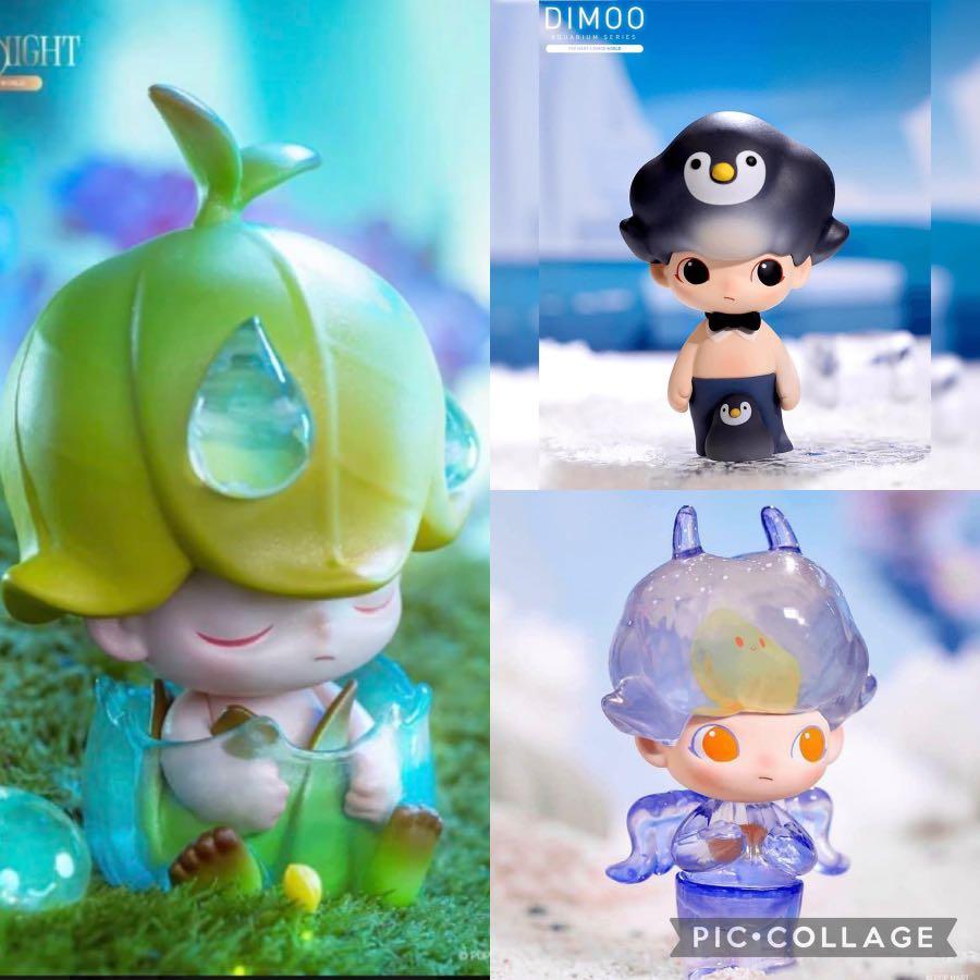POPMART DIMOO Dewdrop Penguin Sea Butterfly, Hobbies & Toys ...
