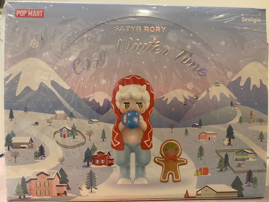 Popmart Satyr Rory Cozy Winter Time Set, Hobbies & Toys, Toys & Games ...