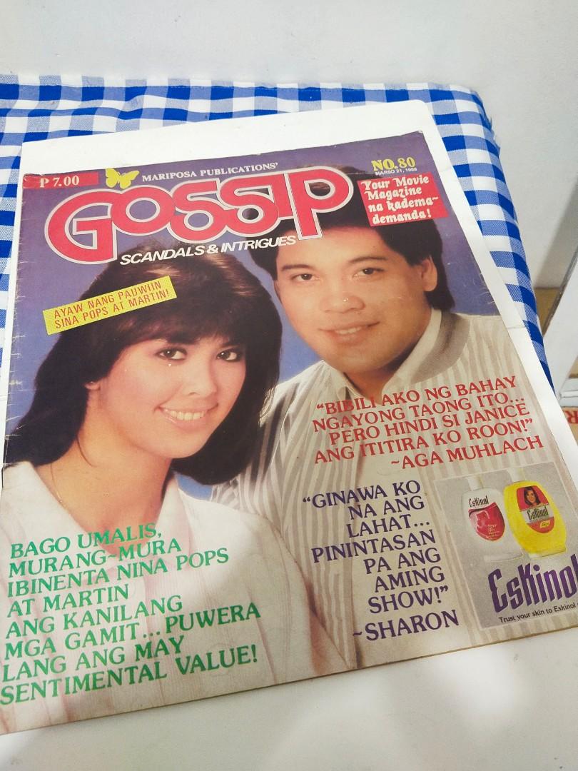 "POPS & MARTIN" in Pinoy 'Gossip' magazine/yr.1988/Nostalgic '80s ...