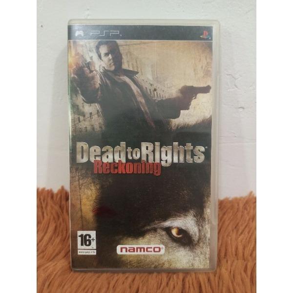 PSP UMD Dead to Rights Reckoning R2, Video Gaming, Video Games ...