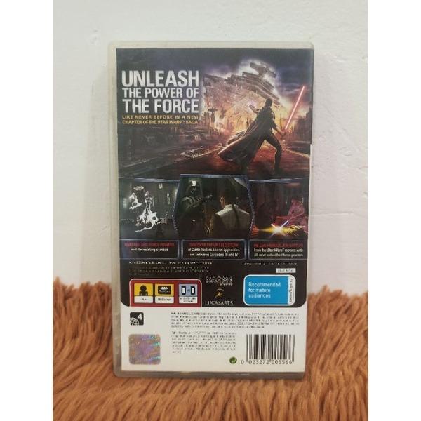 PSP UMD Star WarsThe Force Unleashed R4, Video Gaming, Video Games ...