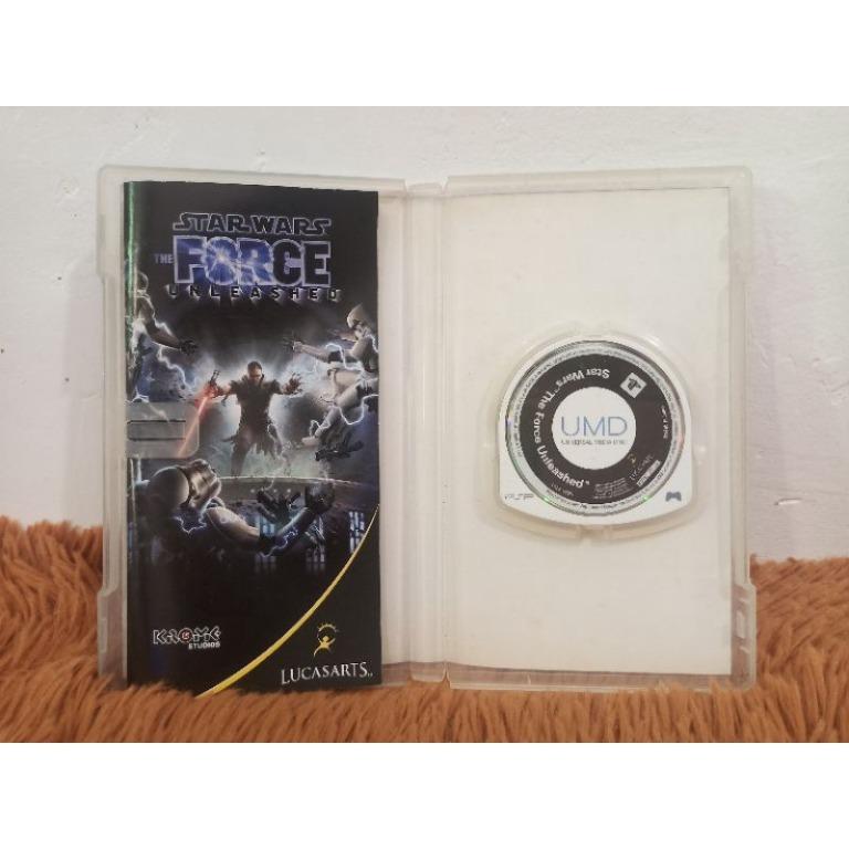 PSP UMD Star WarsThe Force Unleashed R4, Video Gaming, Video Games ...