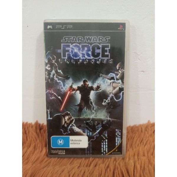 PSP UMD Star WarsThe Force Unleashed R4, Video Gaming, Video Games ...