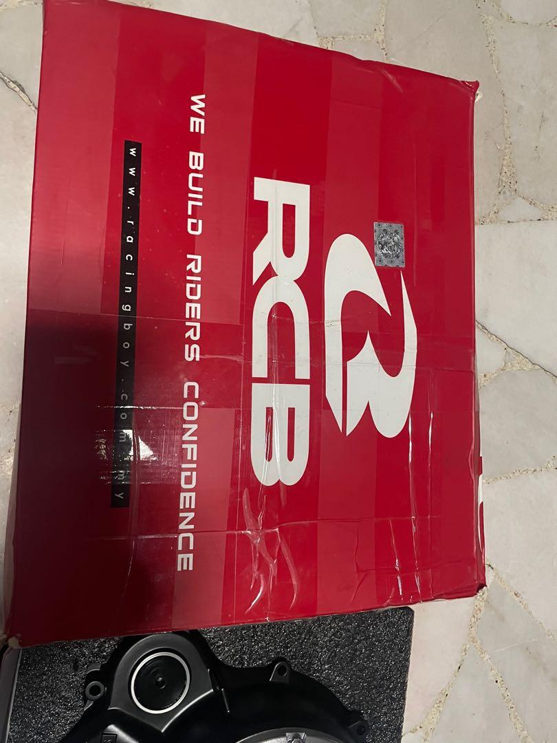 RCB Engine Cover (Silver), Motorcycles, Motorcycle Accessories on Carousell