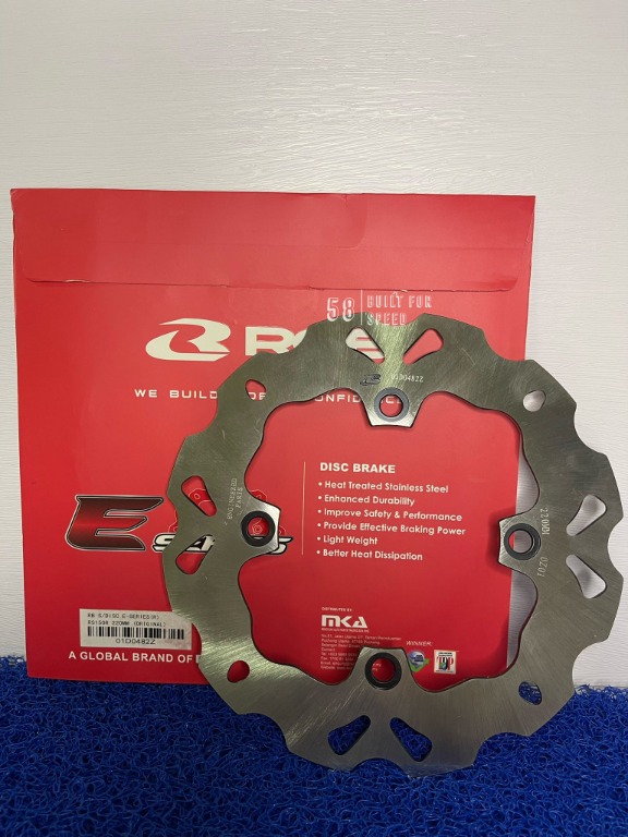 RCB Racing Boy E-SERIES Brake Disc Rear 220MM RS150R/RS150 (01D0482Z ...