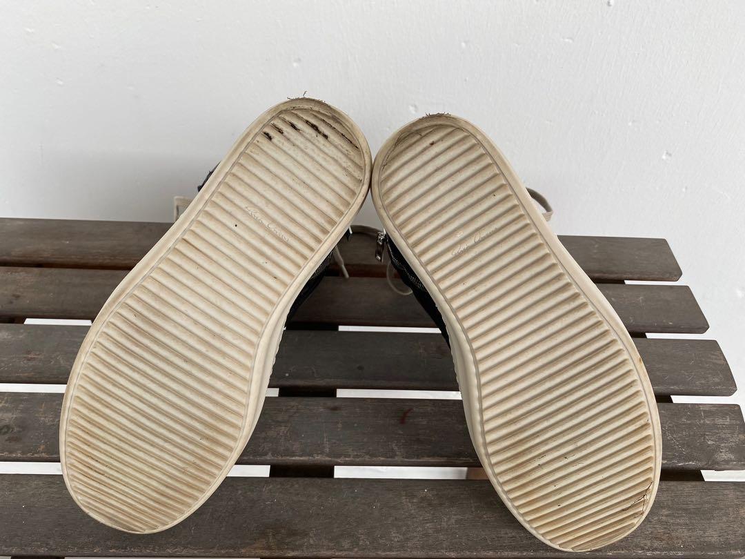 Rick Owens Snakeskin Geobasket 41, Men's Fashion, Footwear, Sneakers on ...