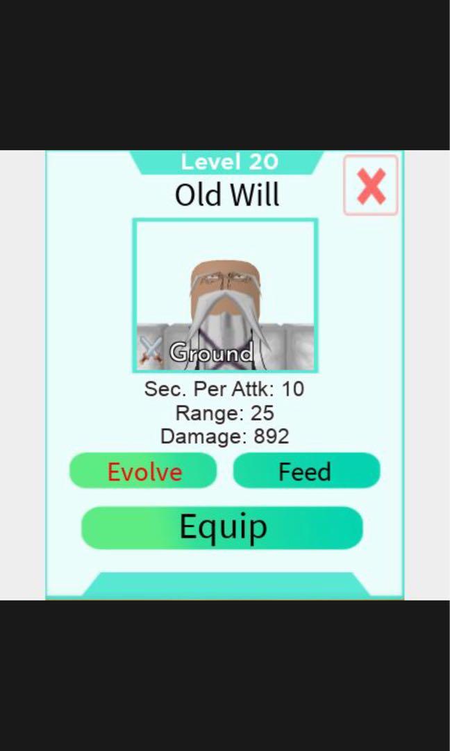 Roblox astd old will, 健康及營養食用品, 健康監測儀和體重秤 - Carousell